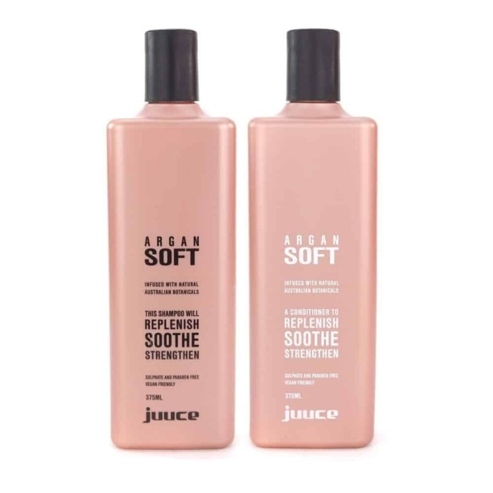 Juuce Argan Soft Shampoo and Conditioner Duo | My Haircare & Beauty