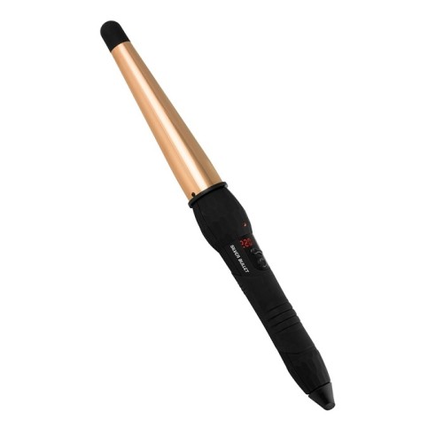 Silver Bullet Fastlane Rose Gold Titanium Large Conical Curling Wand ...