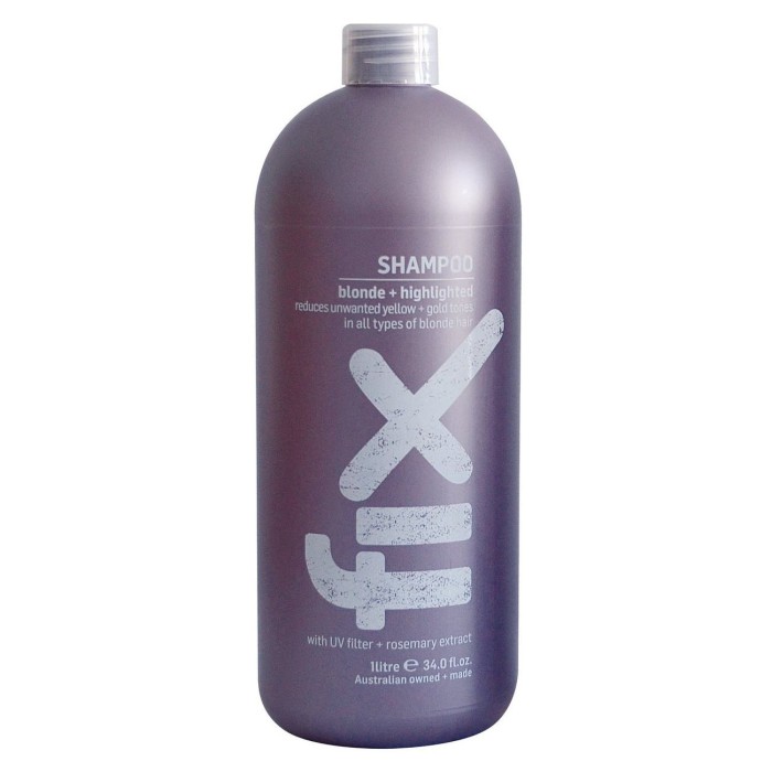 Fix Blonde + Highlighted Shampoo | My Haircare & Beauty